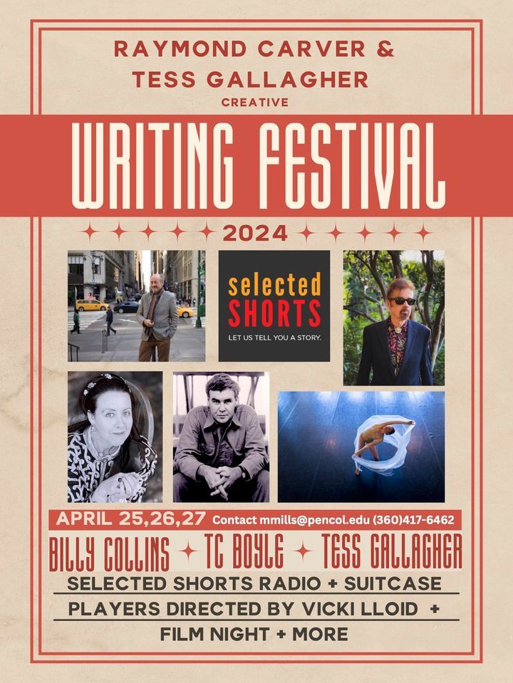 Raymond Carver & Tess Gallagher Creative Writing Festival, Peninsula ...