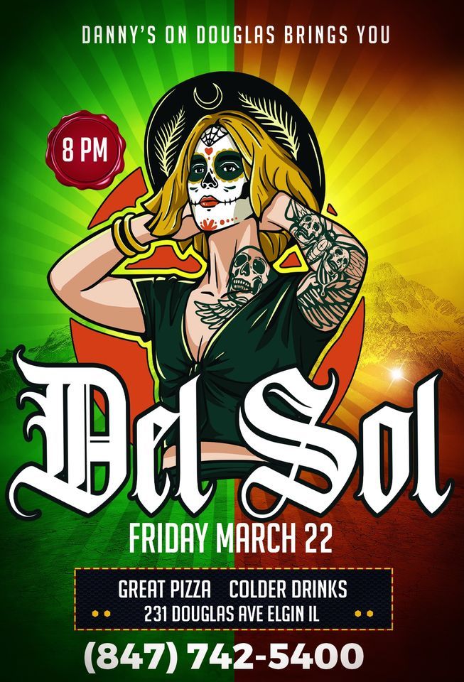 DEL SOL, Danny's On Douglas, Elgin, 22 March 2024 | AllEvents