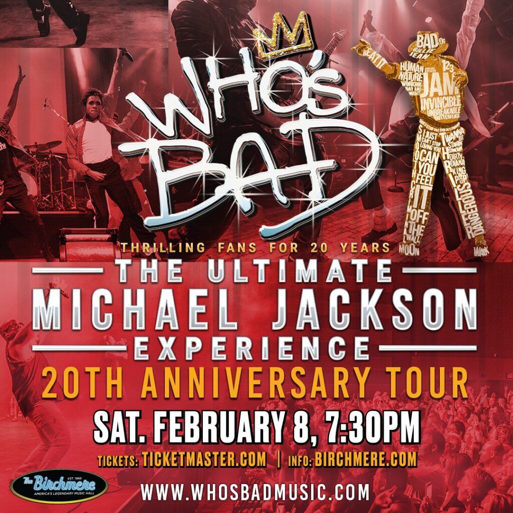 Whos Bad - The Ultimate Michael Jackson Experience, The Echo Lounge ...