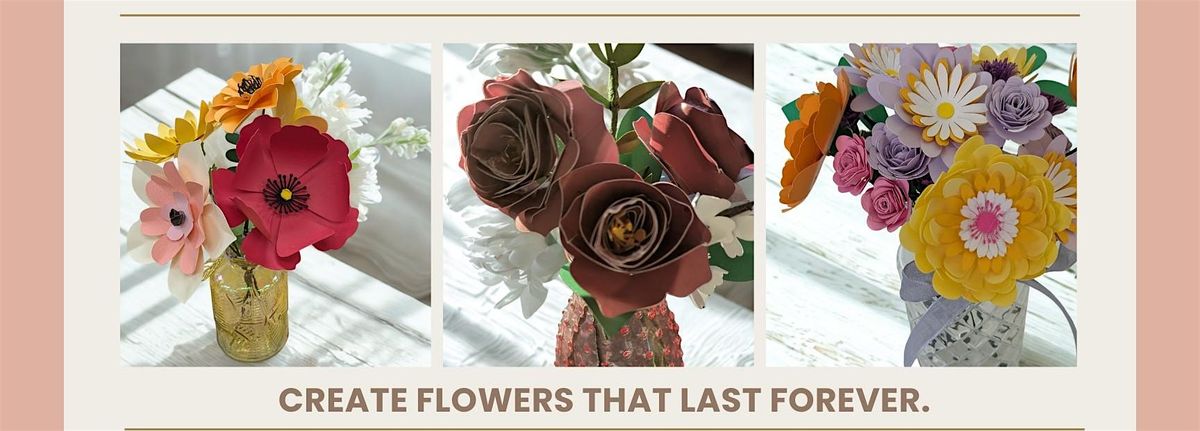 Flowers for Mom: paper flower arrangement pop up, The MOD Hive ...
