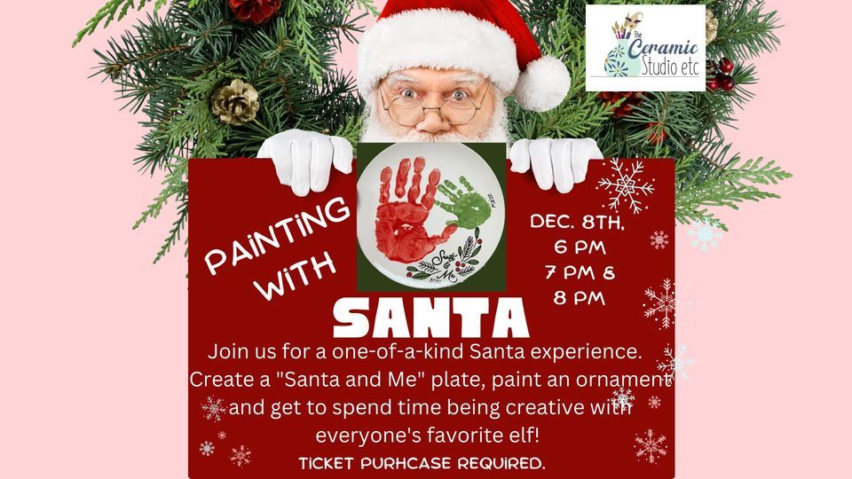 Painting with Santa! Cocoa and Pancakes version!, The Ceramic Studio ...