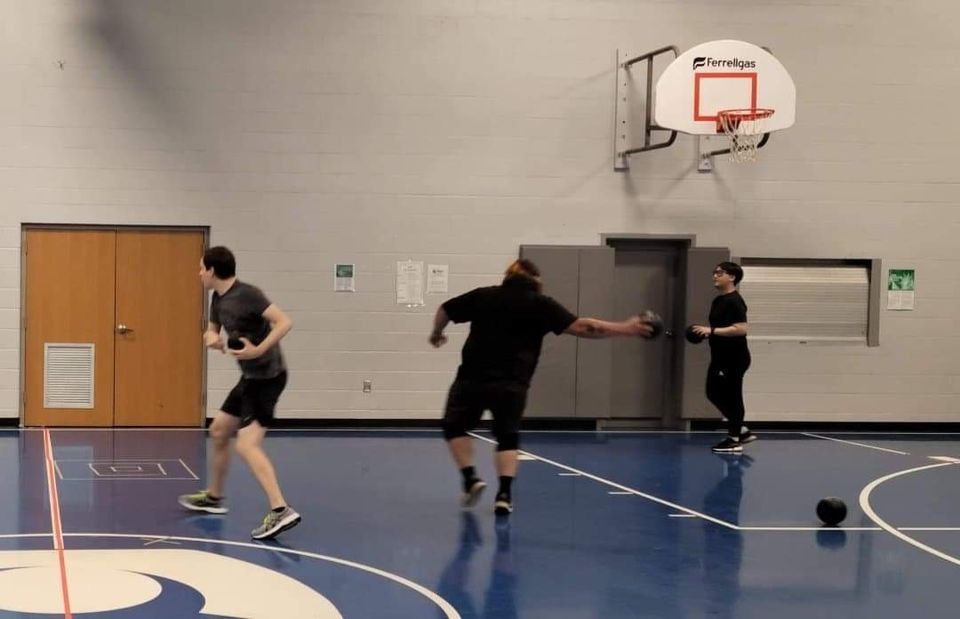 Thursday night dodgeball (11/17), Bauer Community Center, Lafayette ...