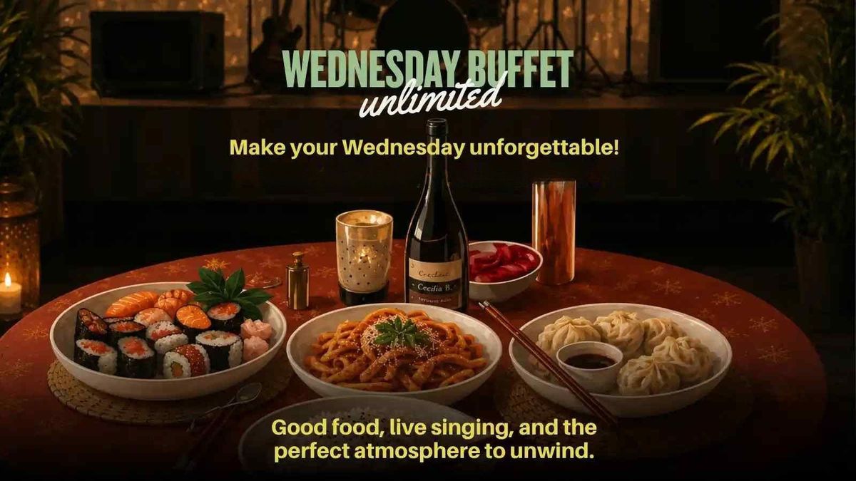 Wednesday Buffet, Shiso - Modern Asian Kitchen and Bar | Majitha Road ...