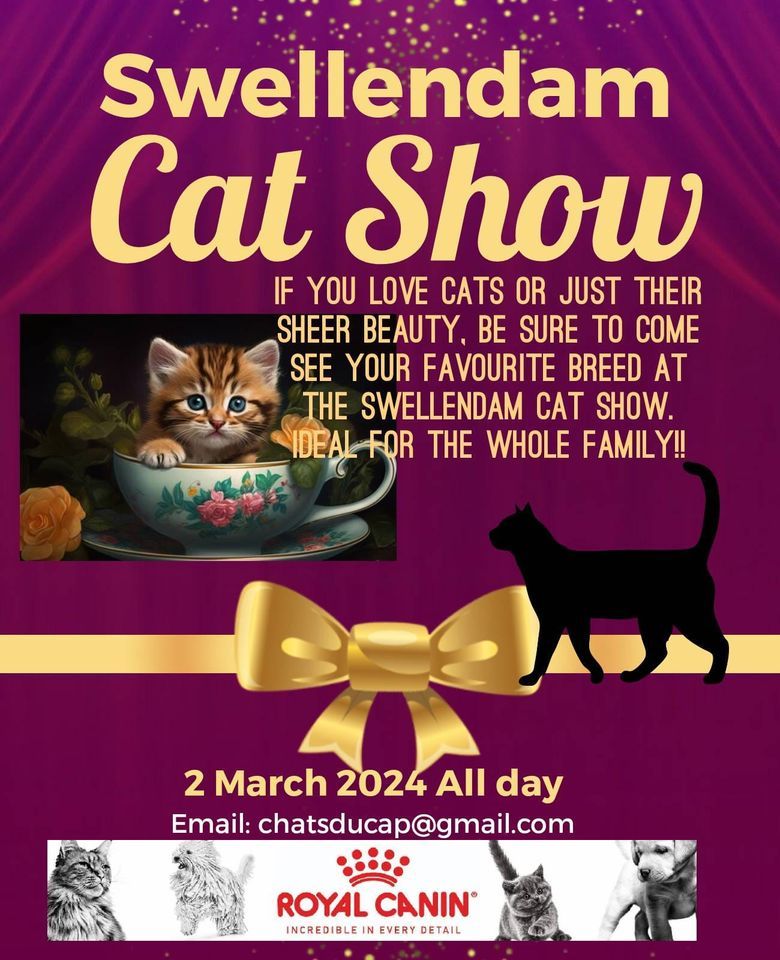 Royal Swellendam Cat Show, Cape Town, South Africa, 2 March 2024 ...