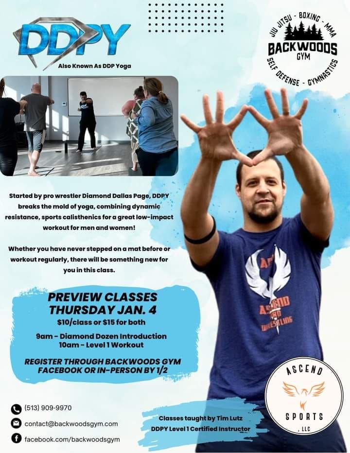 DDPY Workout Class, Backwoods Gym, Carrollton, January 4 2024 ...