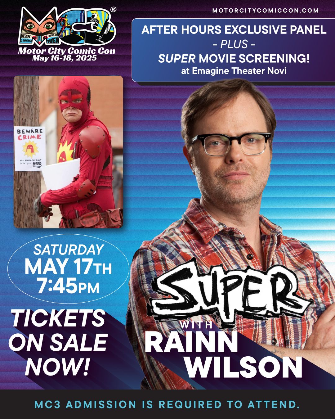 Motor City Comic Con - Friday, Suburban Collection Showplace, Novi, 15 ...