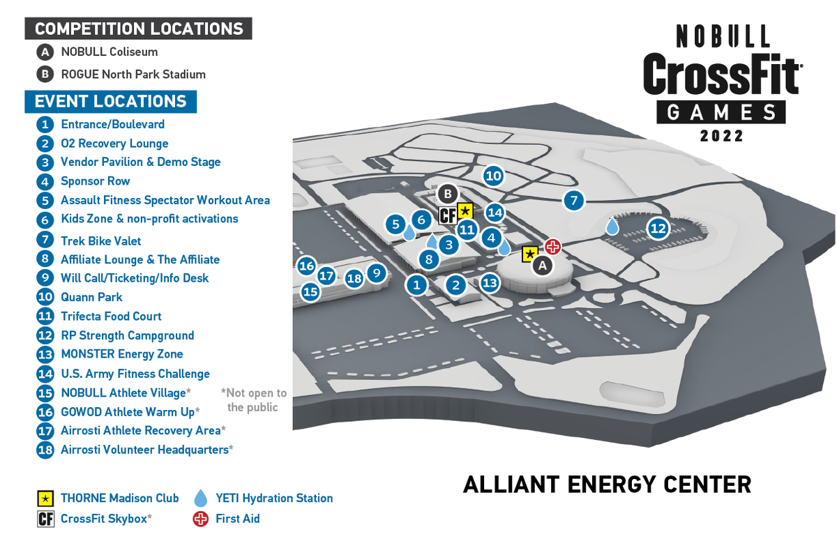 Crossfit Games - 3 Day Pass at MVP Arena, MVP Arena, Albany | AllEvents
