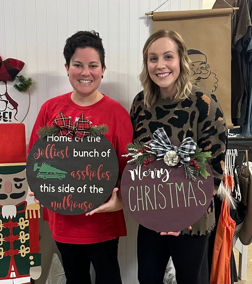 Round Christmas Sign Workshop, Raspberry Hill, December 22 2023 | AllEvents.in