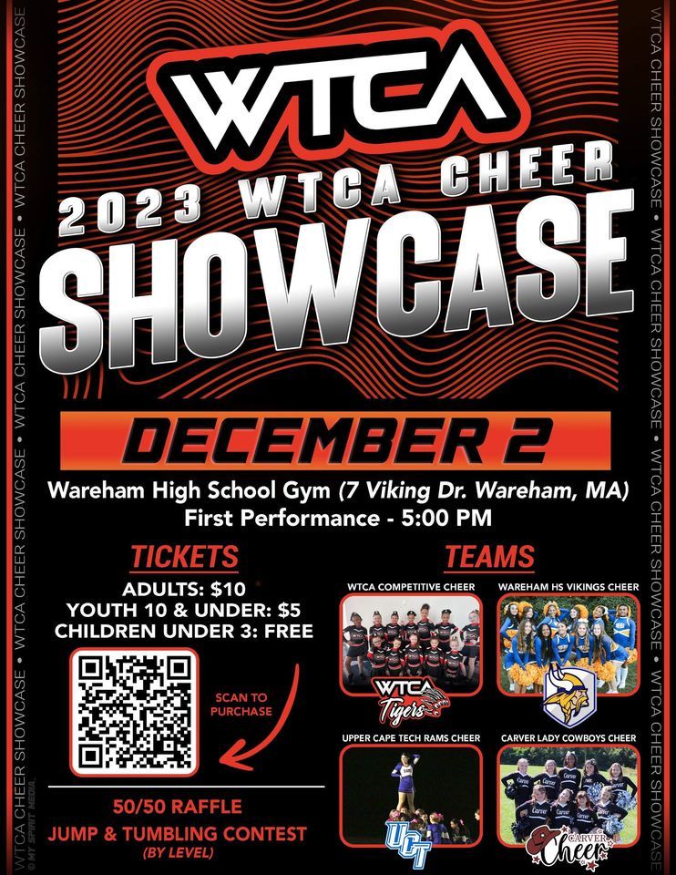 WTCA Cheer Showcase 2023, Wareham High School, 2 December 2023 ...