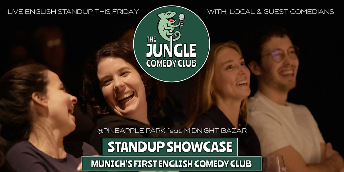 Jungle Comedy Showcase: Live English Standup, Pineapple Park München ...