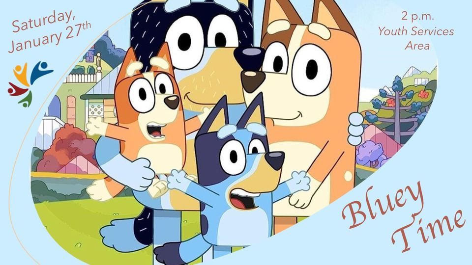 Bluey Fun Time, Peabody Public Library, Columbia City, January 27 2024 ...
