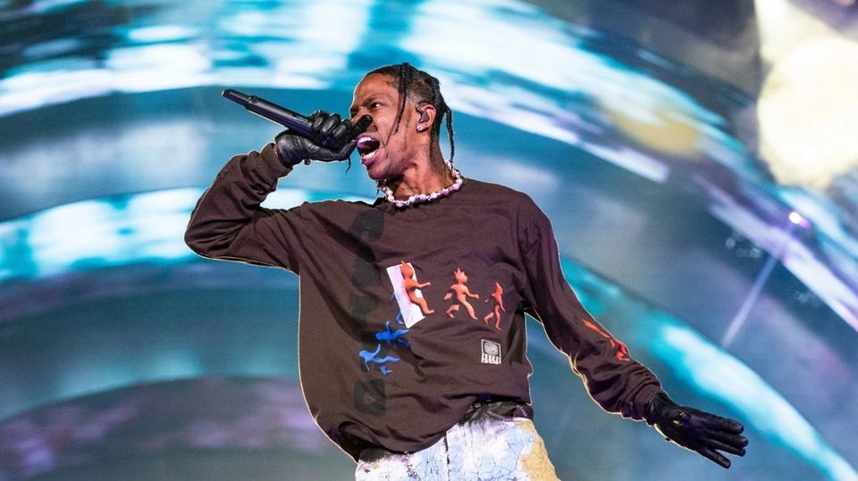 Travis Scott at Little Caesars Arena, Little Caesars Arena, Detroit, 27 ...