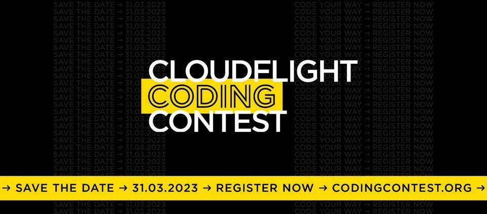 Cloudflight Coding Contest 2023 - Toulouse, Toulouse, 31 March 2023 ...