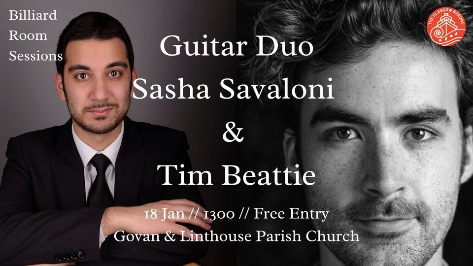 Billiard Room Session 15 // Tim Beattie & Sasha Savaloni, Govan ...