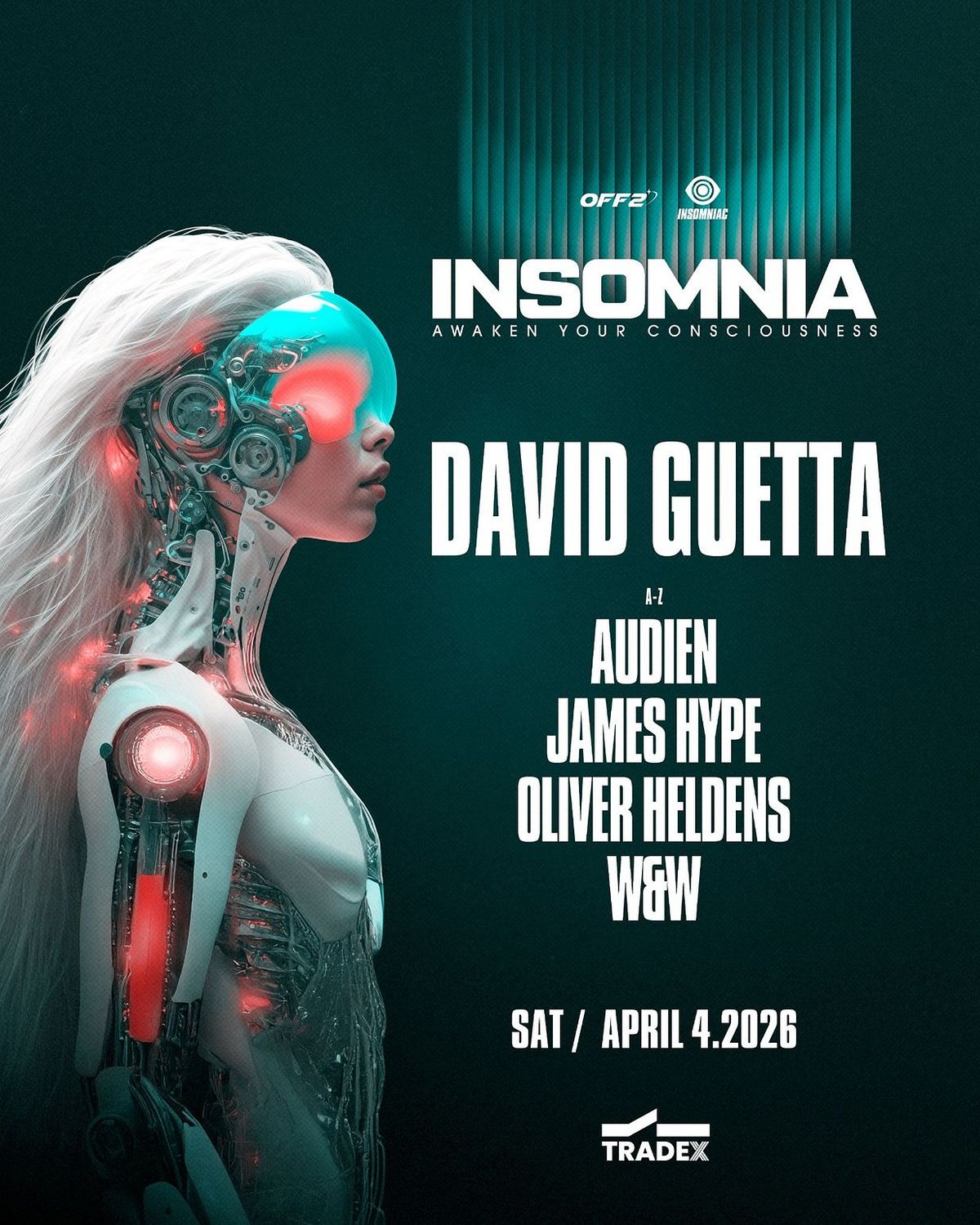 Insomnia: David Guetta Audien & James Hype, Tradex, Abbotsford, 3 April ...