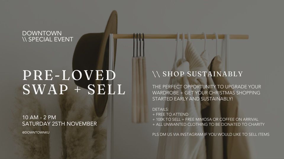 Pre-loved Swap + Sell, Downtown - Kedungu, Tabanan, 2 December 2023 ...