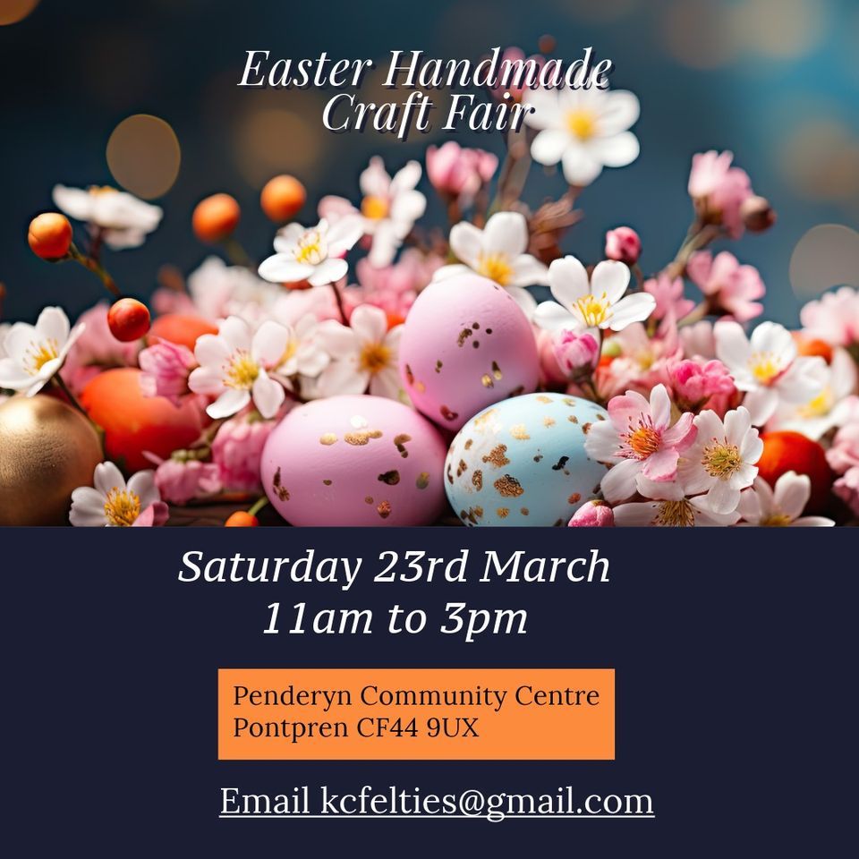 Penderyn Easter Craft Fair , Penderyn Community Centre, Aberdare, 23 March 2024 | AllEvents.in