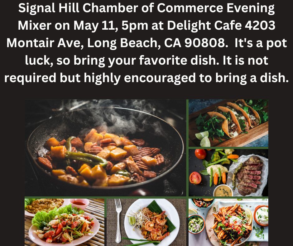 Signal Hill Chamber May Evening Mixer, The Delightful Café, Hawaiian ...