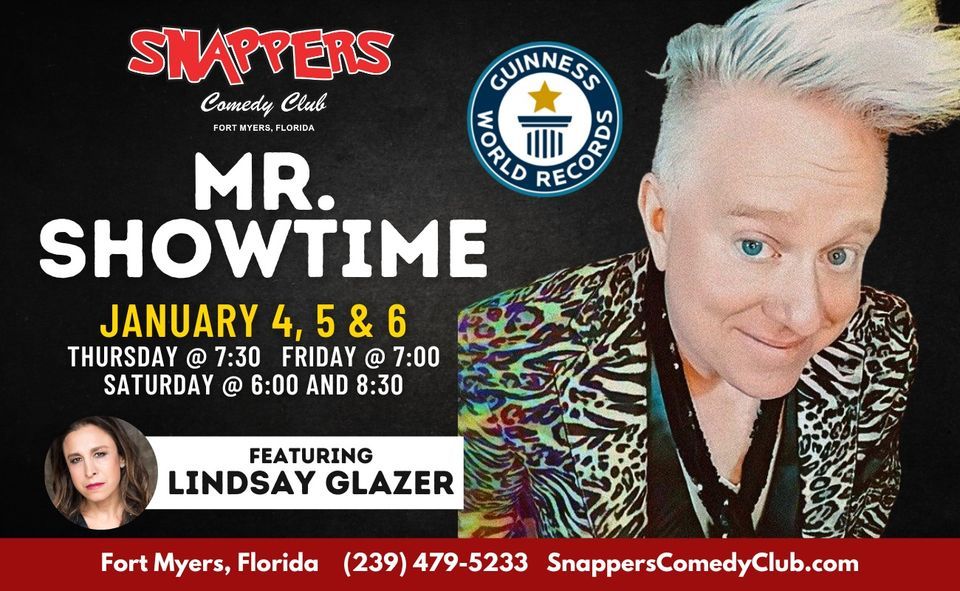 Mr. Showtime Comedy Show, Snappers Comedy Club, Fort Myers, 4 January ...