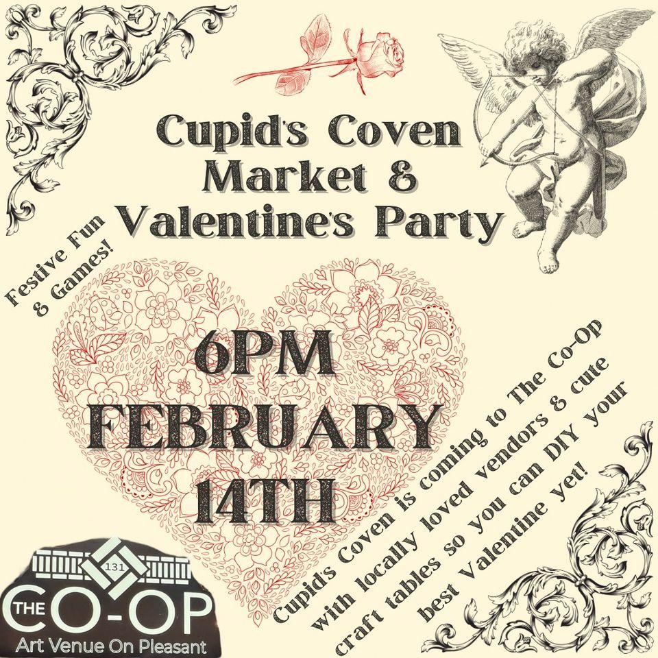 Cupids Coven Market & Vday Party, 131 pleasant street, Morgantown, WV ...