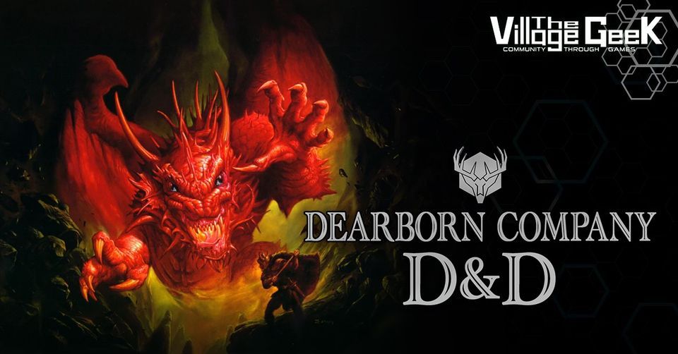Dearborn Company D&D Adventures, The Village Geek - Manhattan, 27 ...
