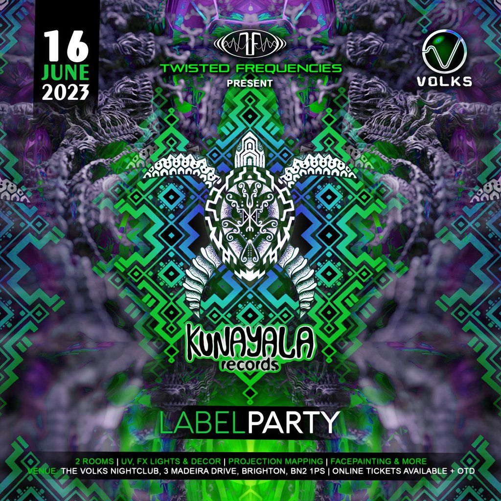 Twisted Frequencies, The Volks Nightclub, Brighton, 16 June to 17 June ...