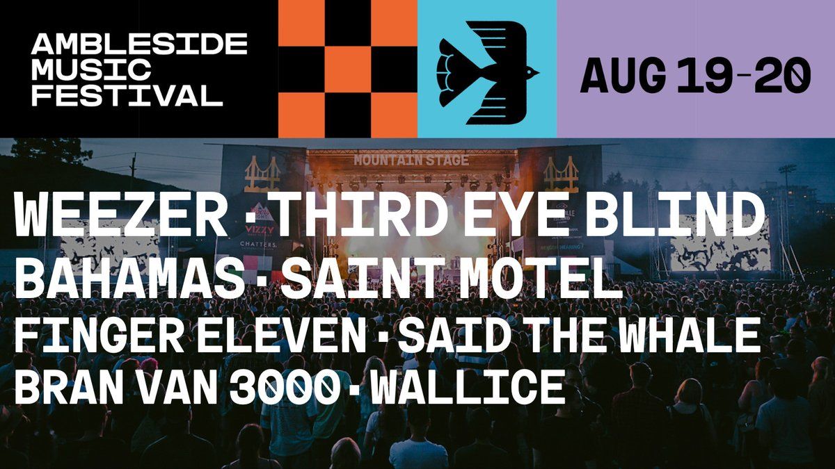 Ambleside Music Festival: Third Eye Blind, Bahamas & Finger Eleven ...