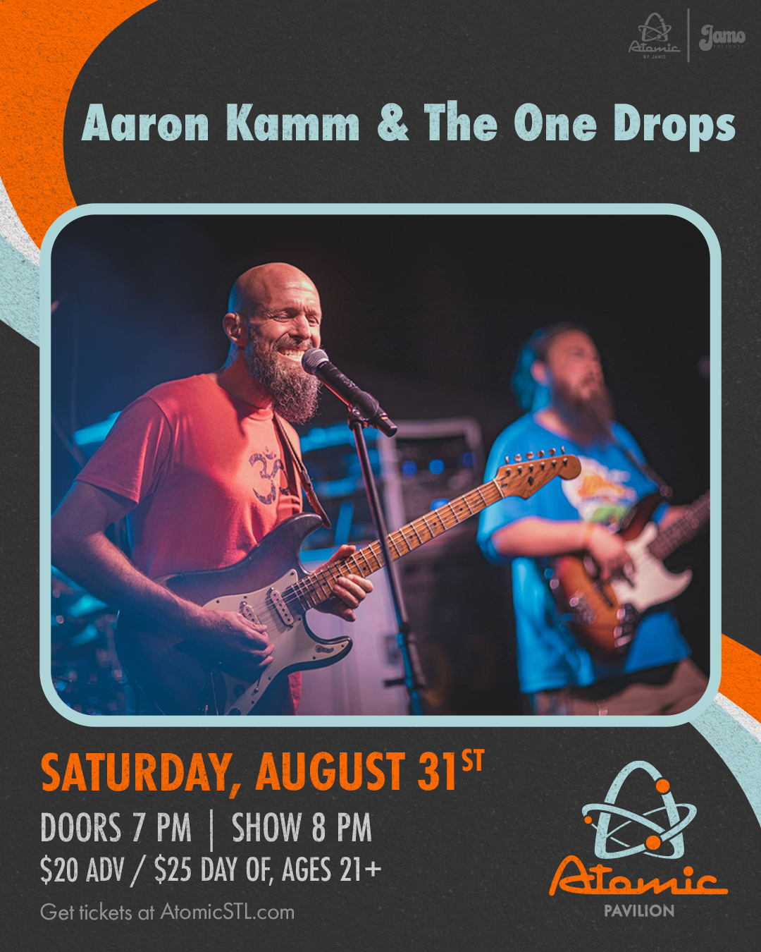Aaron Kamm and The One Drops at Rose Music Hall, Rose Music Hall ...
