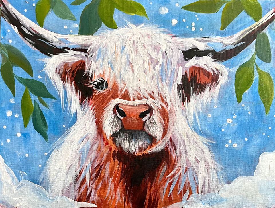Join Brush Party to paint Ice Ice Angus’ – at The Clock Tower ...