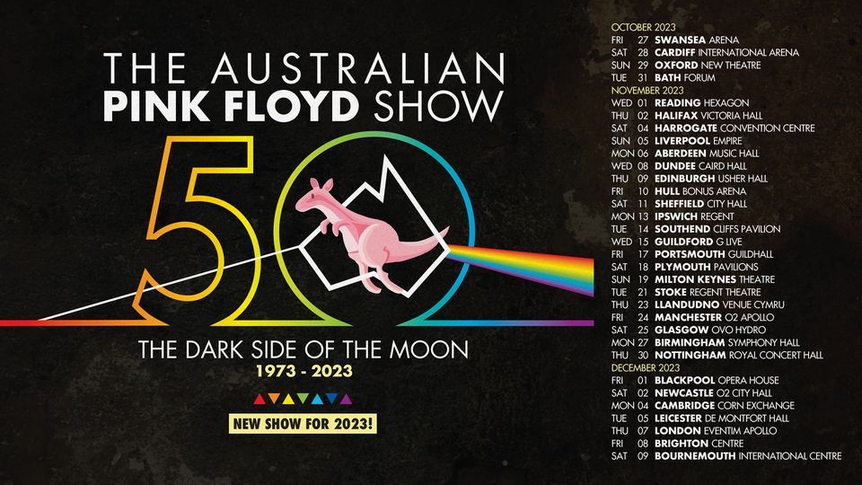 The Australian Pink Floyd, O2 City Hall Newcastle, Forest Hall, 2 ...