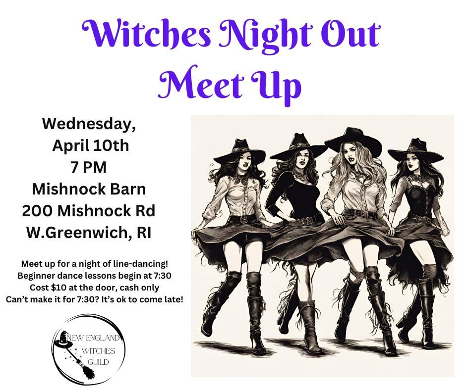 Witches Night Out- Line Dancing Meet Up, The Mishnock Barn, West ...