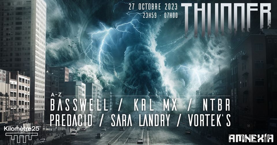THUNDER x KM25 : SARA LANDRY, BASSWELL, KRL MX, VORTEKS & MORE ...