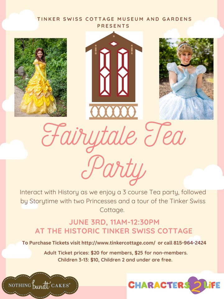 SOLD OUT! Fairy Tale Tea Party, Tinker Swiss Cottage Museum and Gardens ...