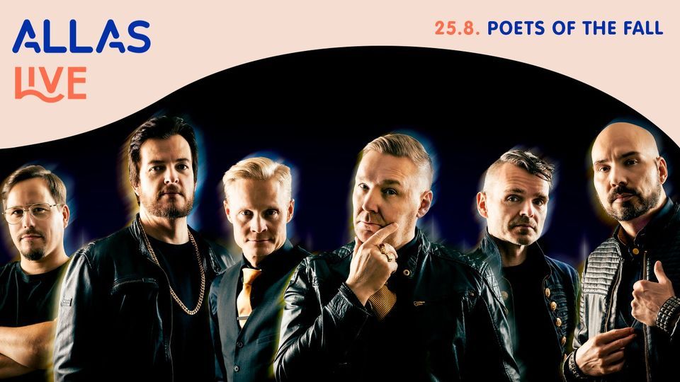 Allas Live: Poets of the Fall, Allas Sea Pool, Sipoo, August 25 2023 ...