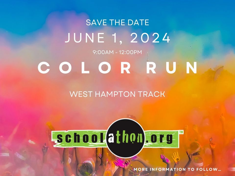 2024 Color Run, Kilgore Gifted Center PTSA, Hampton, 1 June 2024 ...