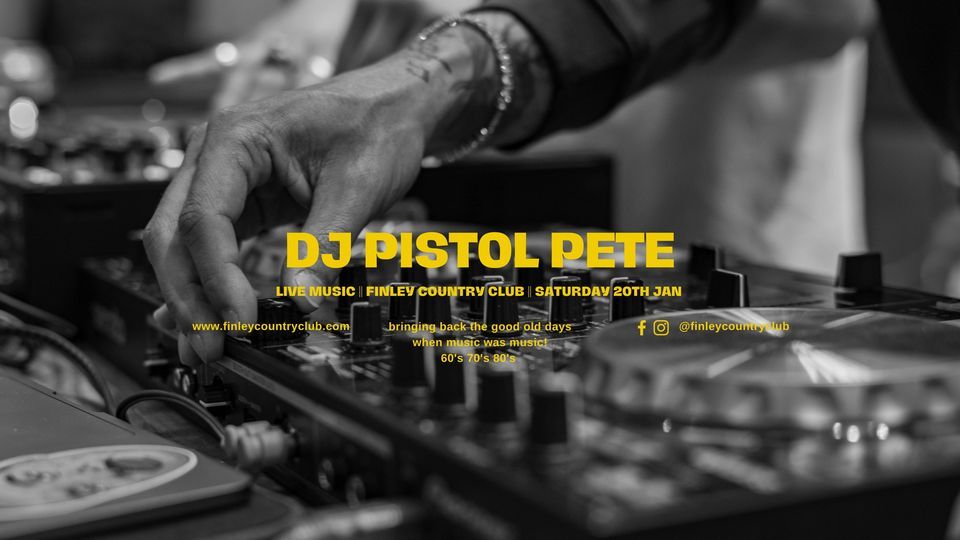 Dj Pistol Pete, Finley Country Club, Cobram, 20 January 2024 | AllEvents