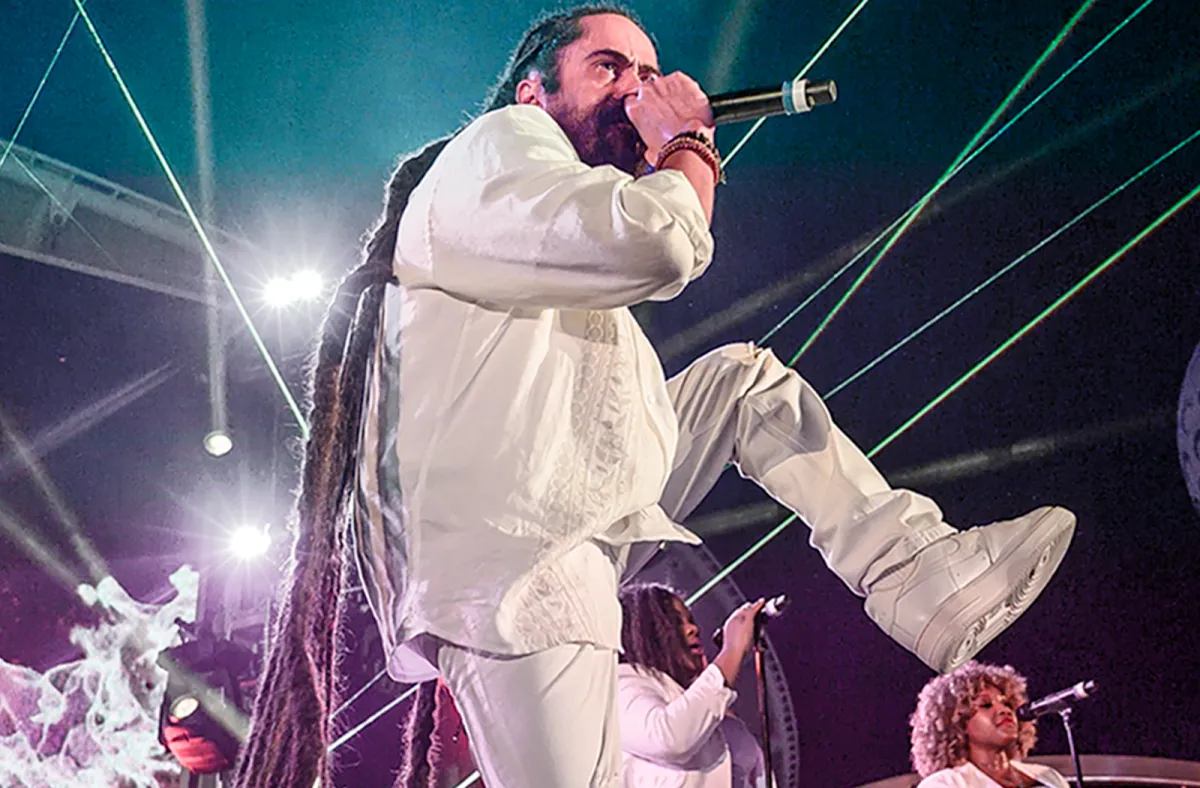 Damian Marley at Quarry Amphitheater, Quarry Amphitheater, Santa Cruz ...