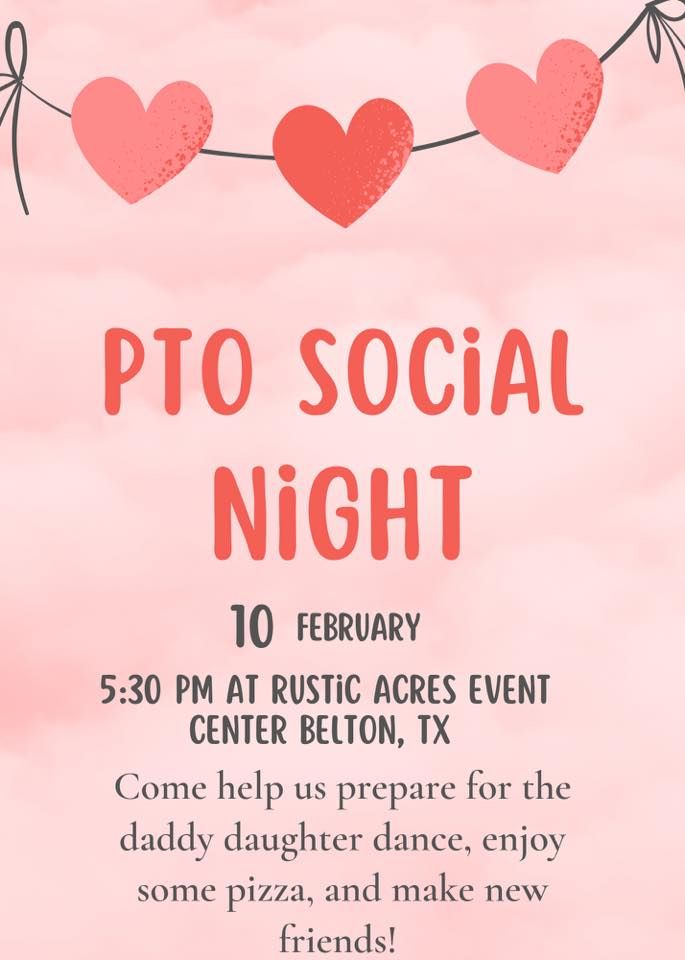 PTO Social Night and Daddy daughter dance prep, Rustic Acres Event ...