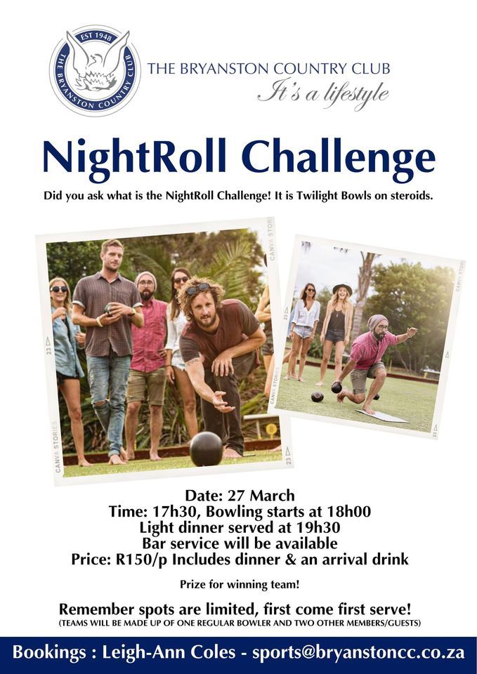 NightRoll Challenge , 63 Bryanston Drive, 2191 Johannesburg, South ...