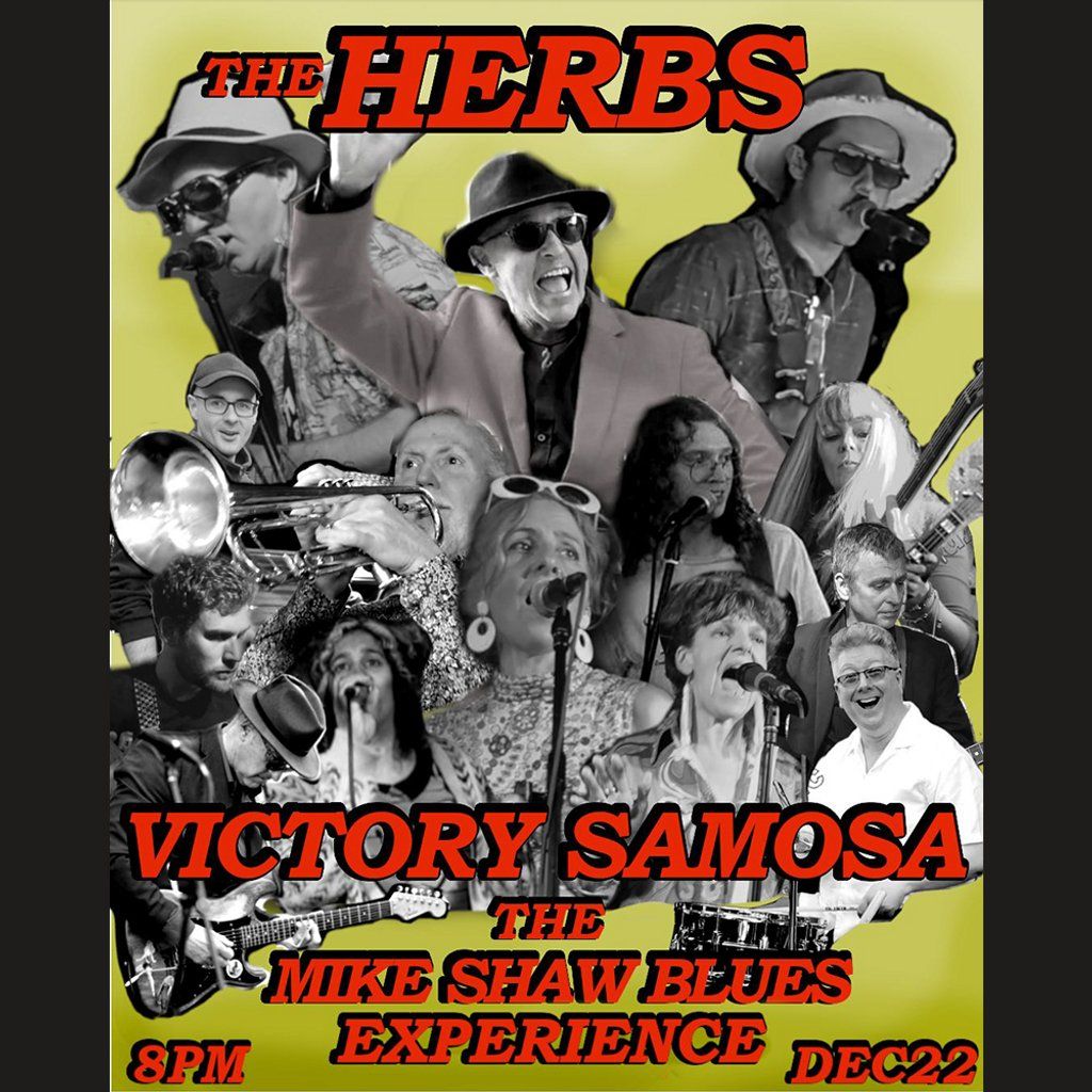 The Herbs Christmas Bash with Support, Victoria Vaults, York, 22 ...