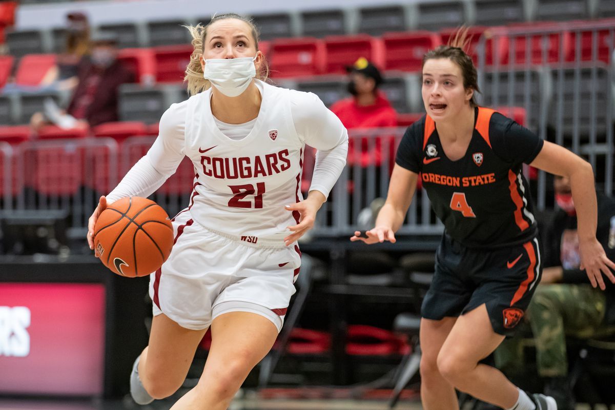 Washington State Cougars at Oregon State Beavers Womens Basketball ...