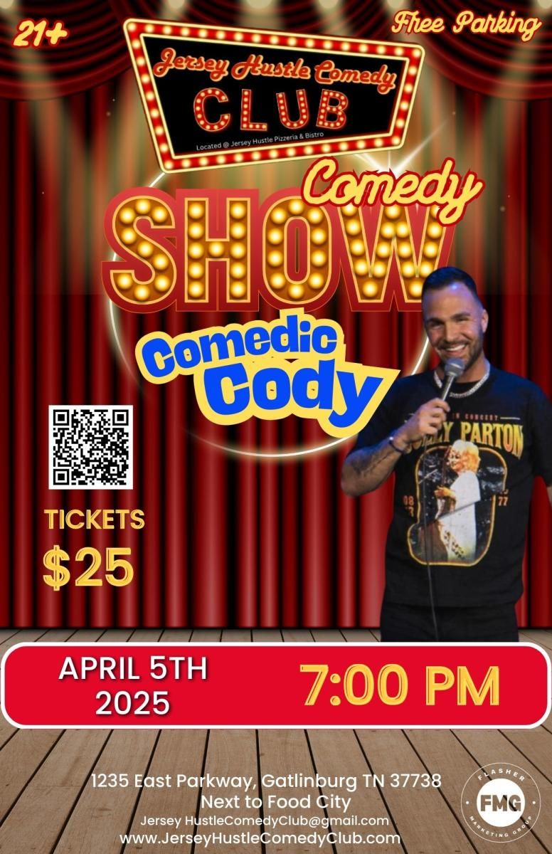 Comedic Cody, Spokane Comedy Club, 20 May 2025 | AllEvents