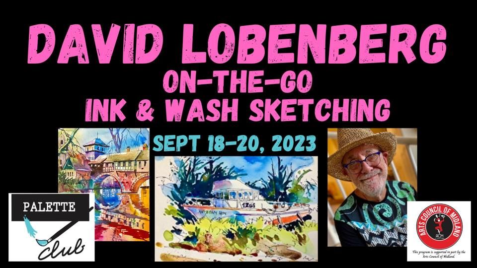 Three Day Ink & Wash Watercolor Workshop with David Lobenberg, 907 W ...