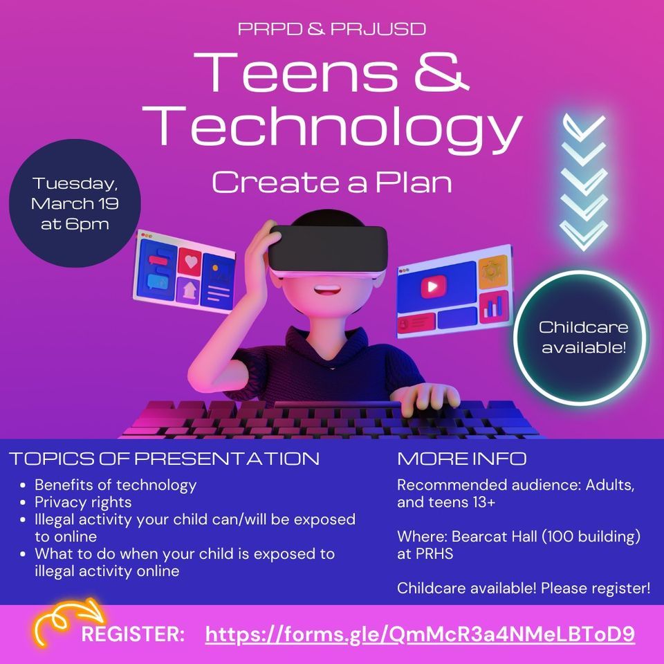 Teens & Technology - Create a Plan (FREE), Paso Robles High School, 19 ...