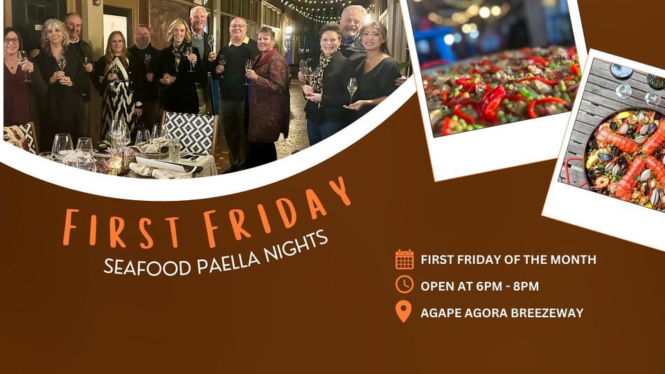 First Friday: Seafood Paella Night, 276 W Central Ave, Winter Haven, FL ...