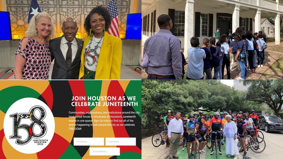 Booth at Juneteenth Houston at Emancipation Park, Emancipation Park ...