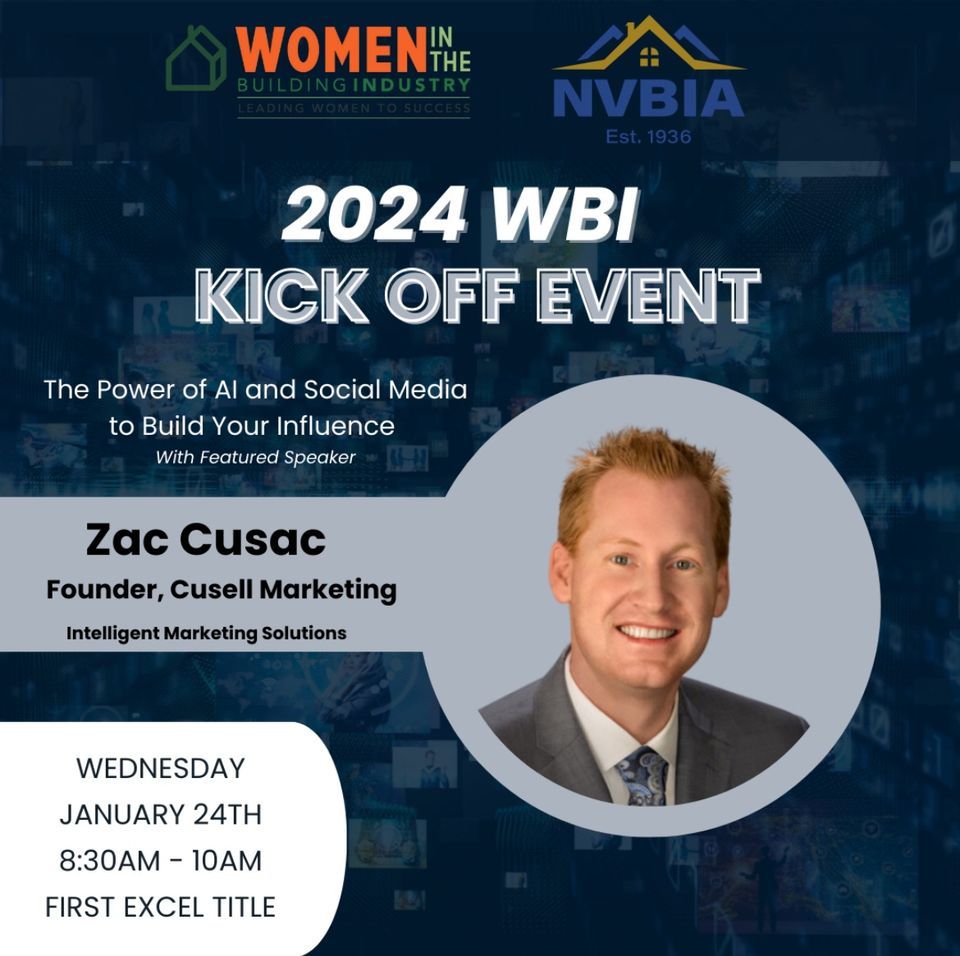 2024 WBI Kick-Off Event, First Excel Title, LLC, Fairfax, 24 January ...