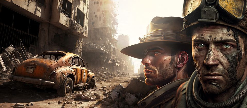 Fallout LARP: Gold Rush (2023), Jatka Arena Budweis, Ceske Budejovice ...