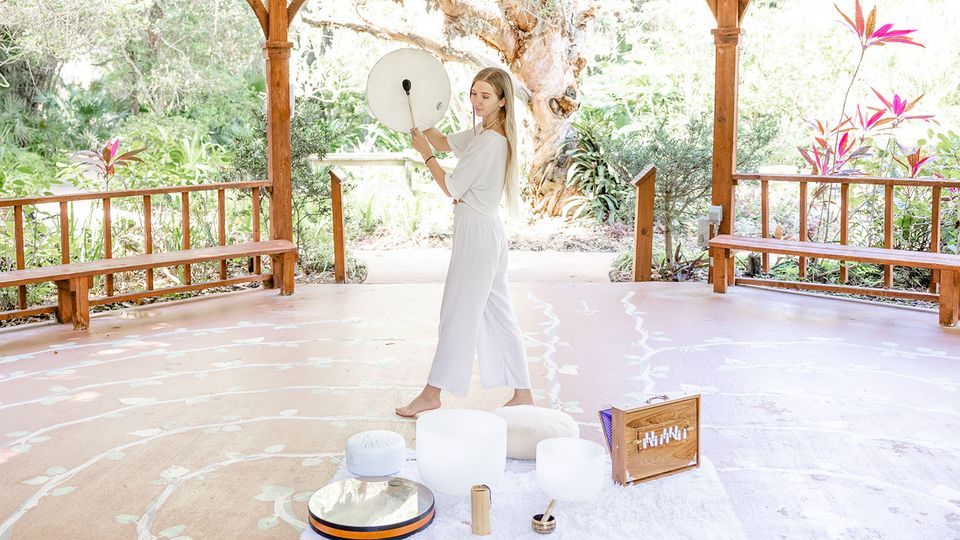 Sound Bath in the Garden Gazebo with Morgan McManus, Ormond Memorial ...