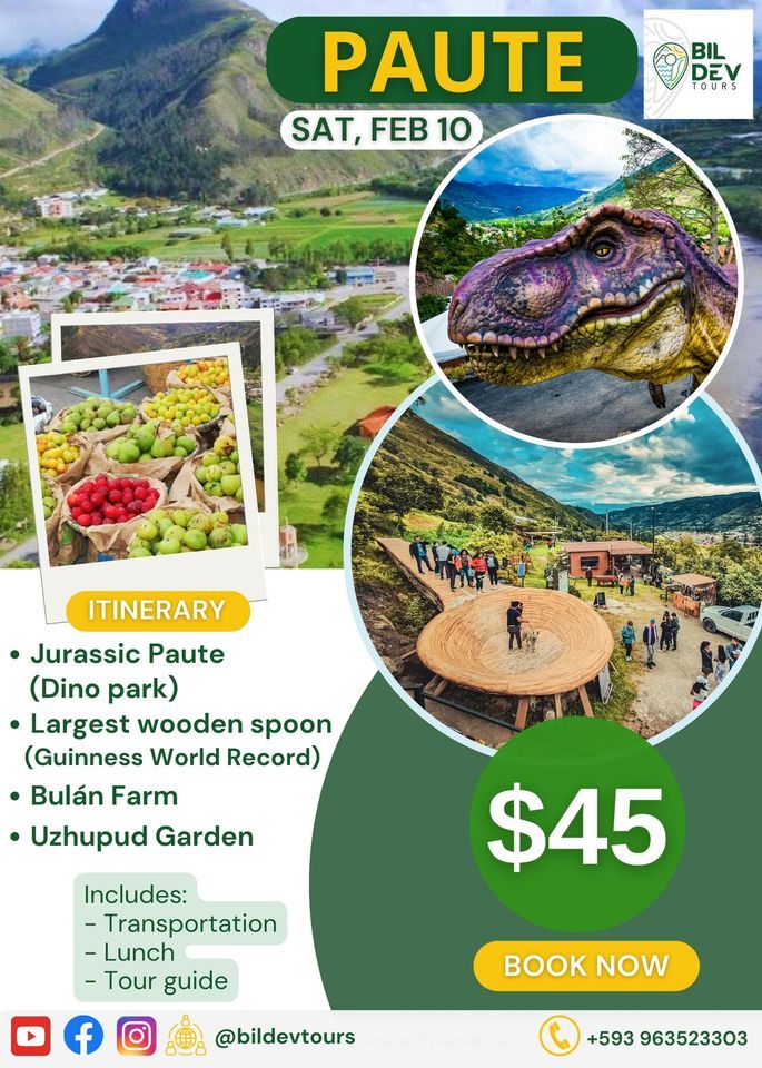 Day trip to Paute, Cuenca, Ecuador, Loja, 10 February 2024 | AllEvents